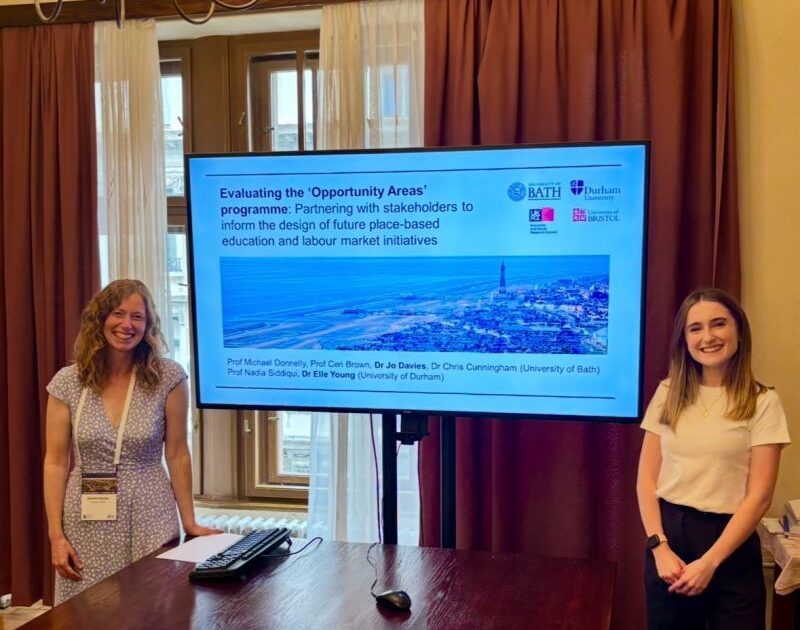 Presenting at the ECER 2025 - From the Centre to the Periphery
